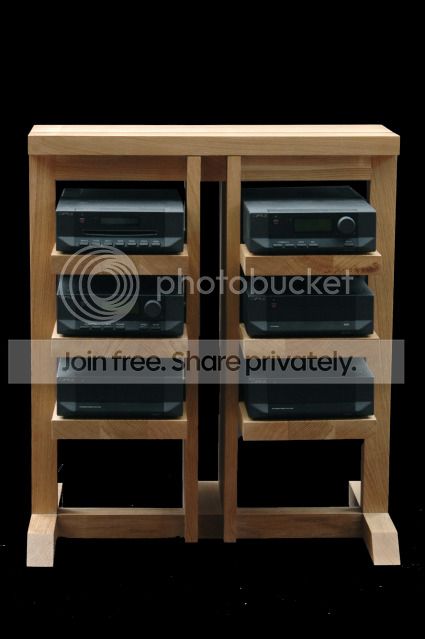 BB-Designs : My range of solid oak Hi-Fi racks