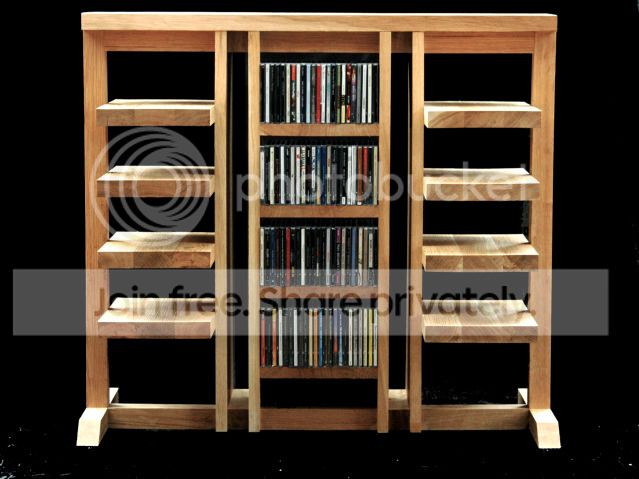 BB-Designs : My range of solid oak Hi-Fi racks