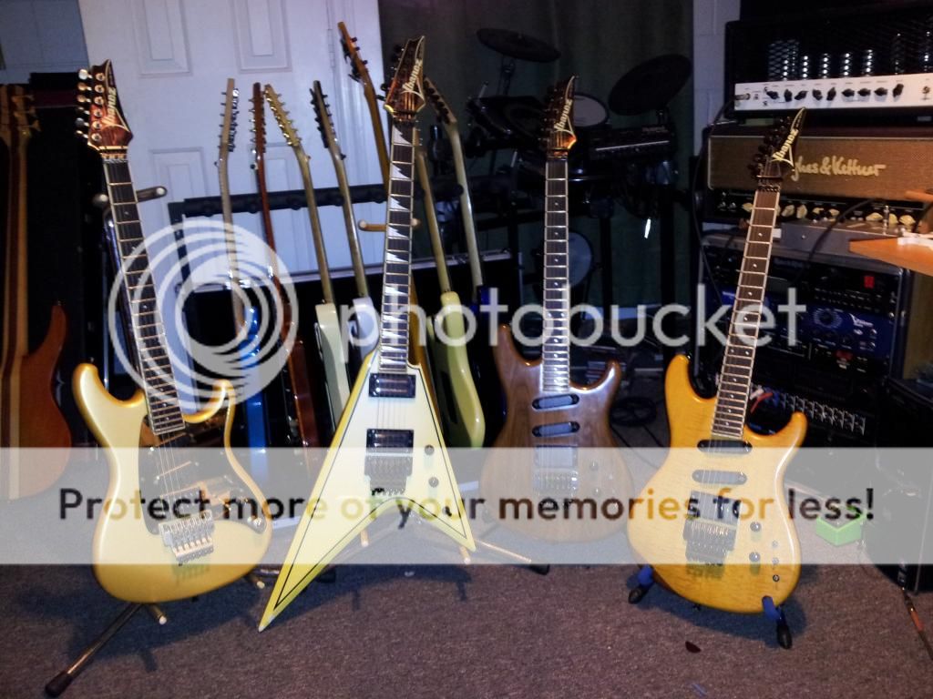 My Proline Collection.... | Ibanez JEM Forum