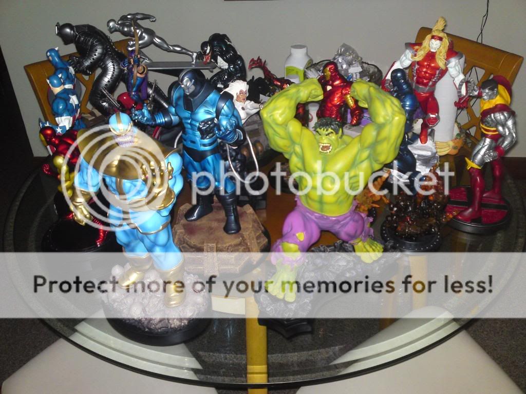 Hulk vs Destroyer showdown! And marvel social gathering - Statue Forum